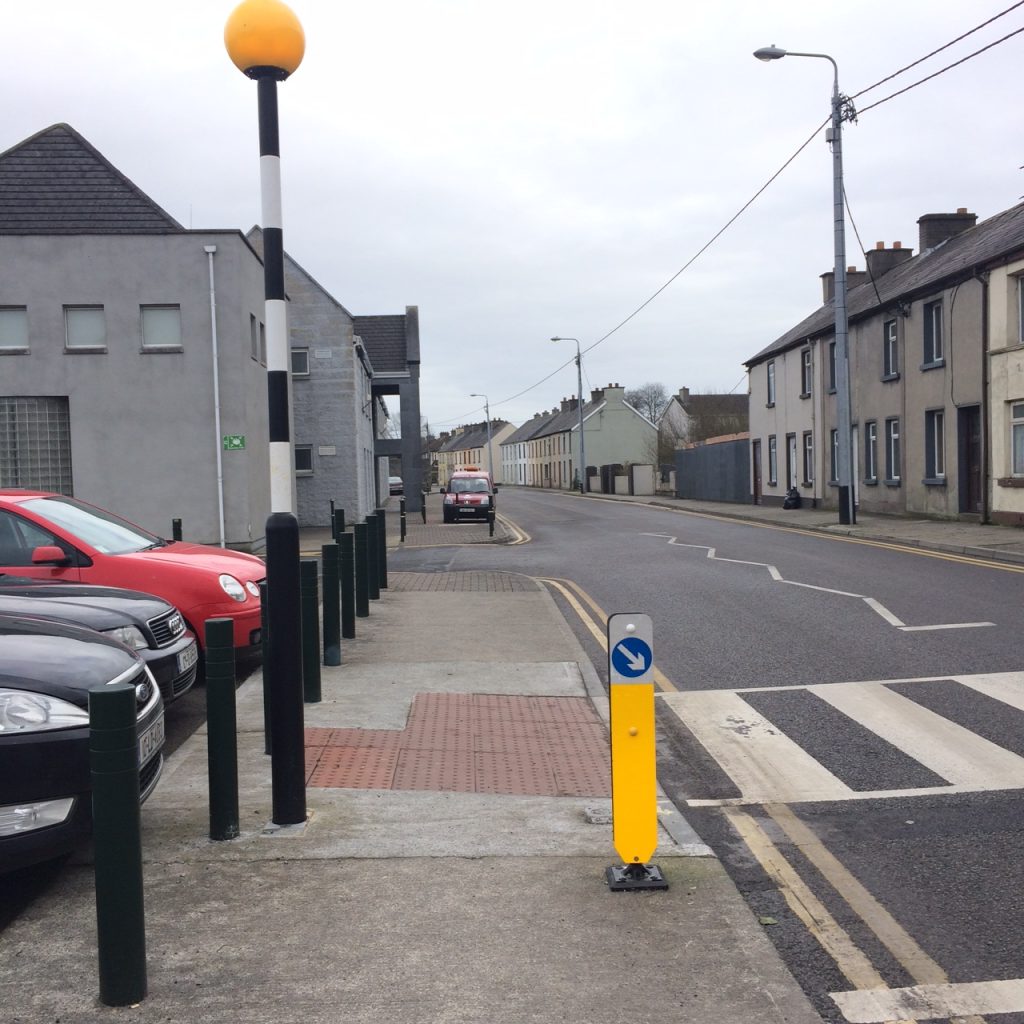 Narrow Hazard Marker Bollards | PWS Signs