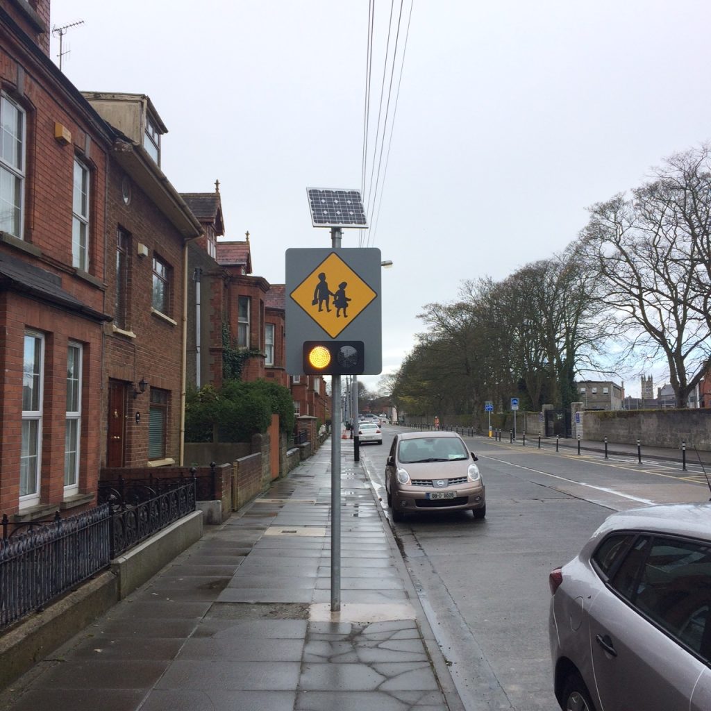 Flashing Amber Beacon School Signs | PWS Signs