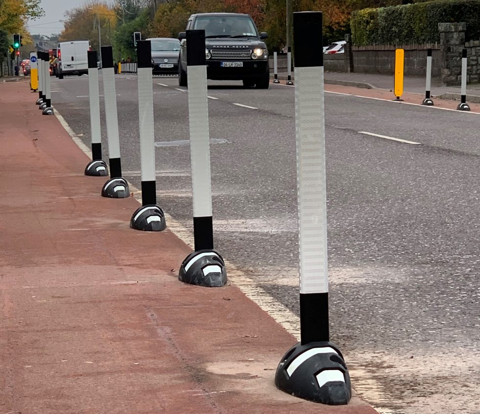 Tiger Wand Cycle Lane Separators | PWS Signs