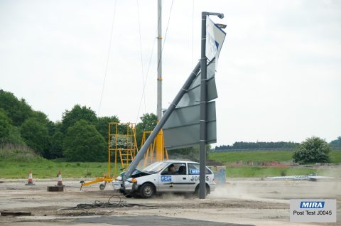 Passively Safe Sign Supports | PWS Signs