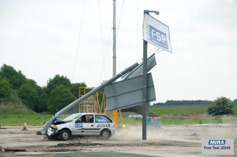 Passively Safe Sign Supports | PWS Signs